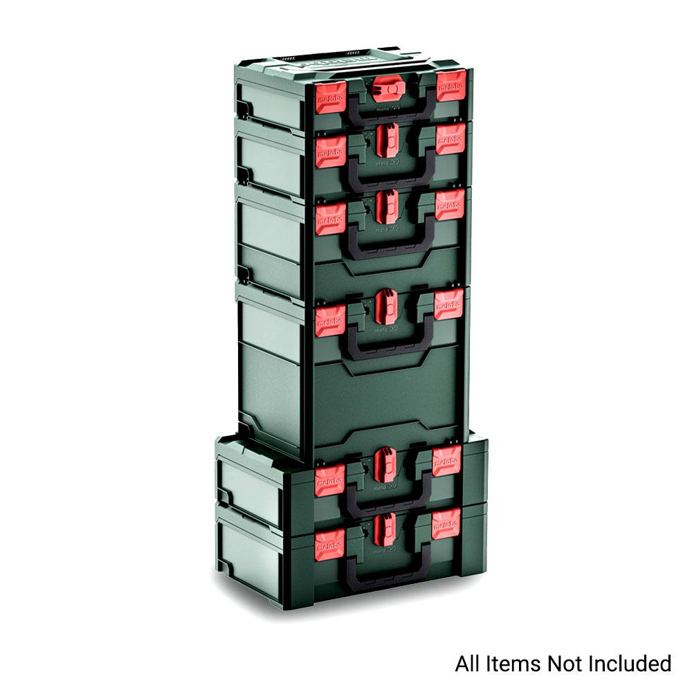 Metabo metaBOX 145 N (626883000) 396mm x 296mm x 145mm Storage Box ...