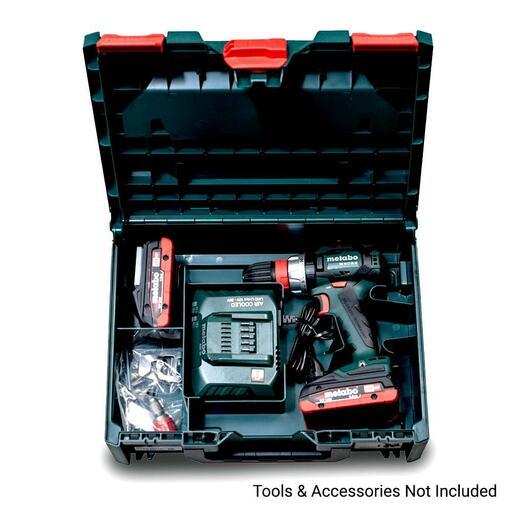 Metabo METABOX 145 SB (626886000) 396mm x 296mm x 145mm Storage Box ...