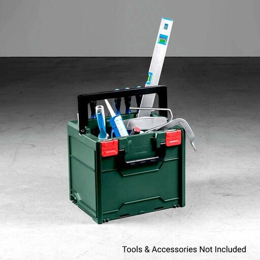 Metabo metaBOX 340 Toolbox (626909000) 396mm x 296mm x 348.5mm Tool Box ...