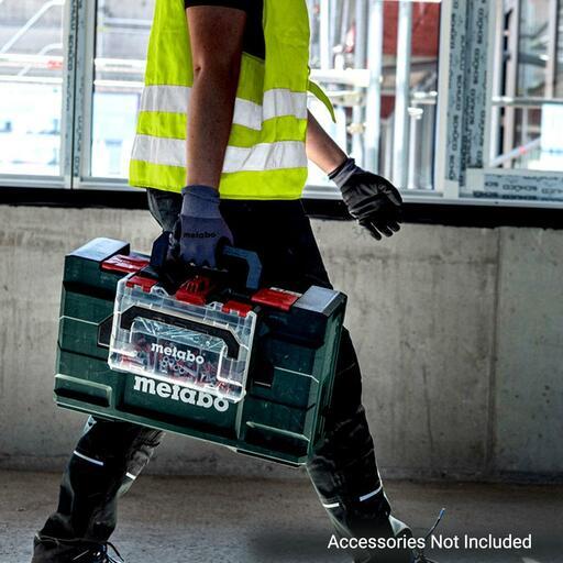 Metabo metaBOX 63 XS (626896000) 252mm x 167mm x 63mm Tool Box Organiser