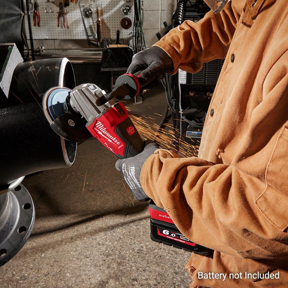 Milwaukee M18FSAGES1250 18V Li-ion Cordless Fuel ONE-KEY 125mm (5 ...