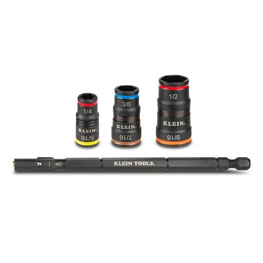 Klein A-32933 7-in-1 Impact Flip Socket Set