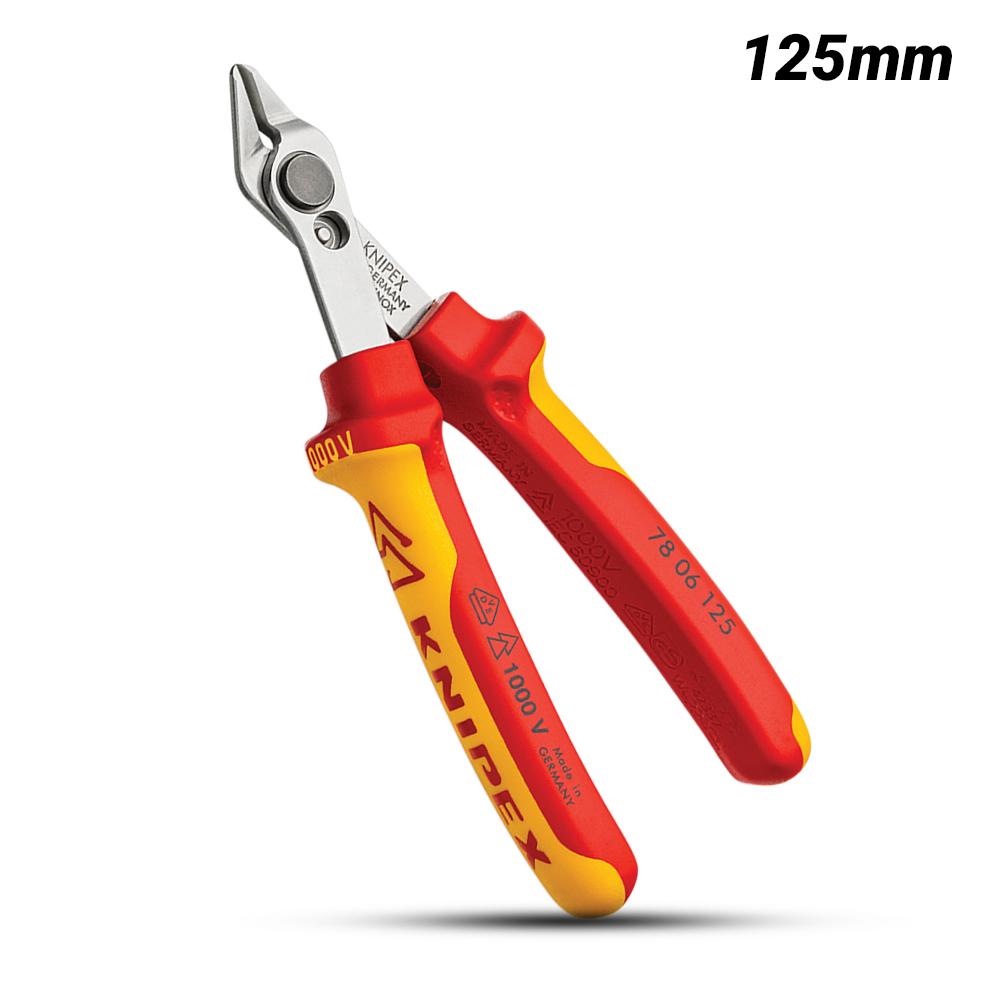 Knipex 7806125SB 125mm (5") 1000V VDE Electronic Super Knips Carded