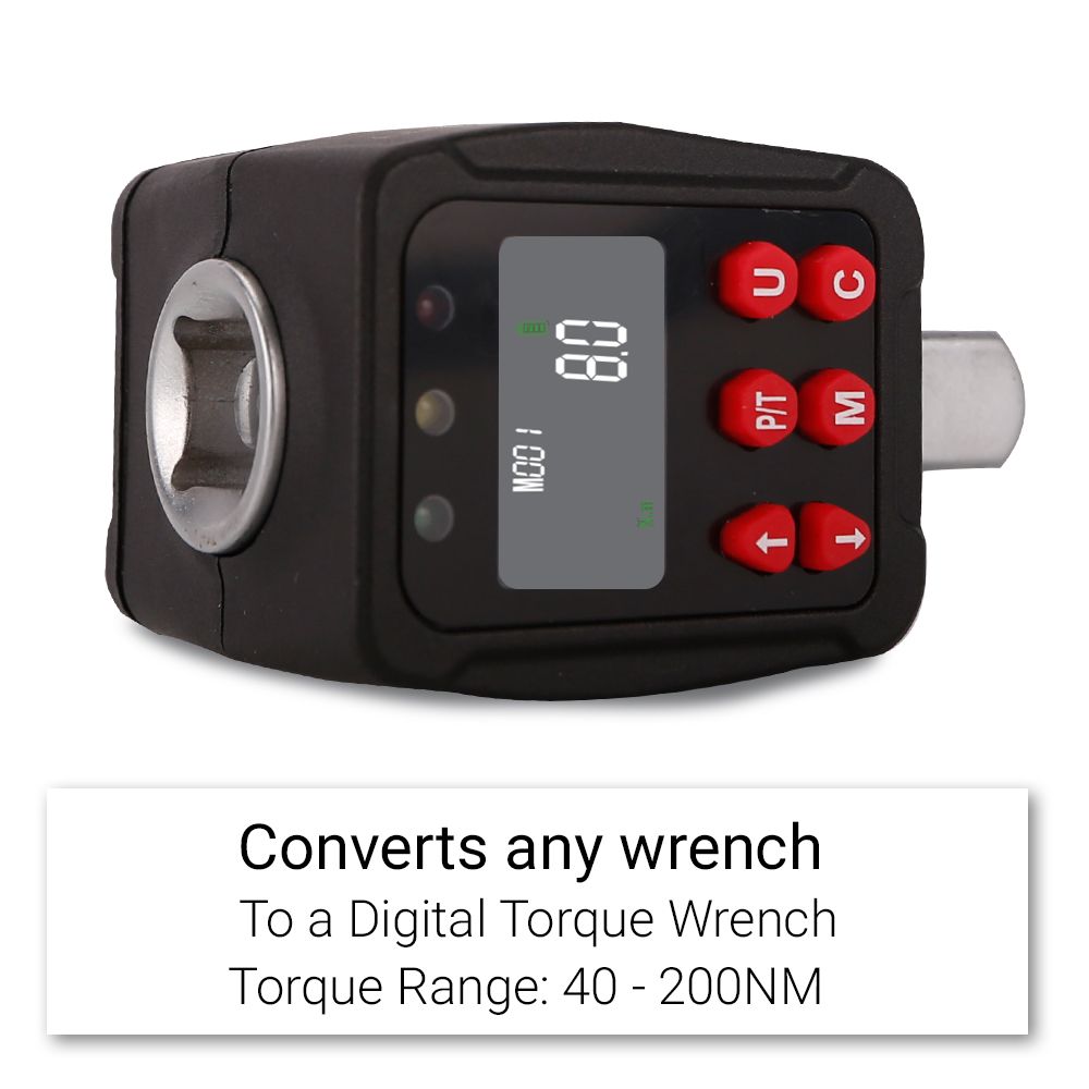 Daytona D12D200 40-200NM 1/2" Drive Digital Torque Meter