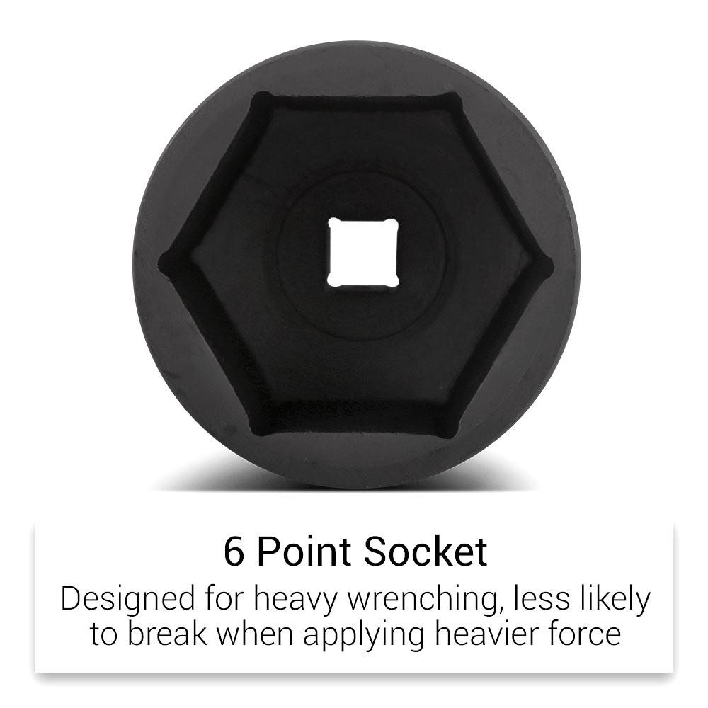 Daytona D10034I 3/4" Drive 100mm 6 Point Metric Impact Socket