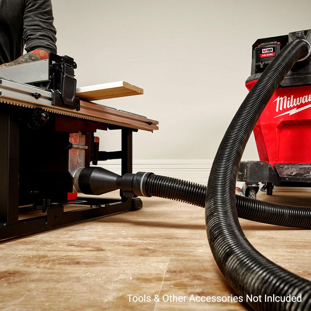 Milwaukee 49901980 47.6mm (1-7/8") Dust Extraction Adaptor Kit to suit ...