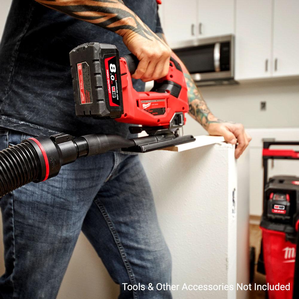 Milwaukee 49902000 63.5mm (2-1/2") Dust Extraction Adaptor Kit to suit ...