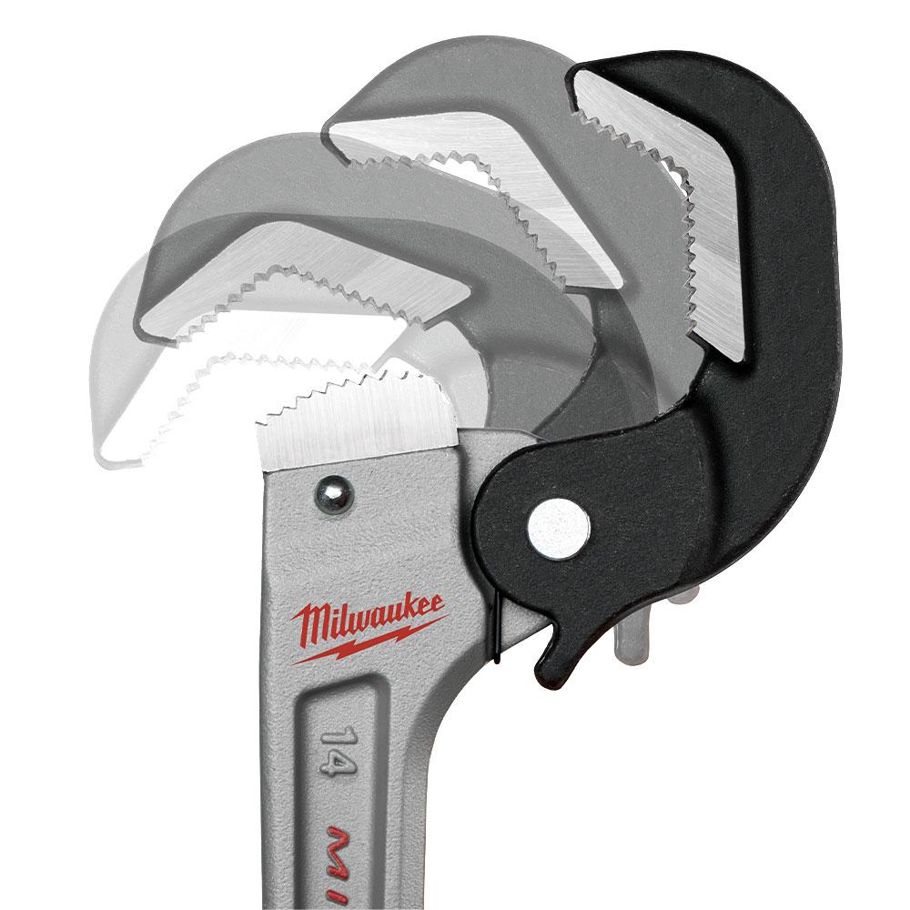 Milwaukee 48227414 355mm (14") Self Adjusting Pipe Wrench