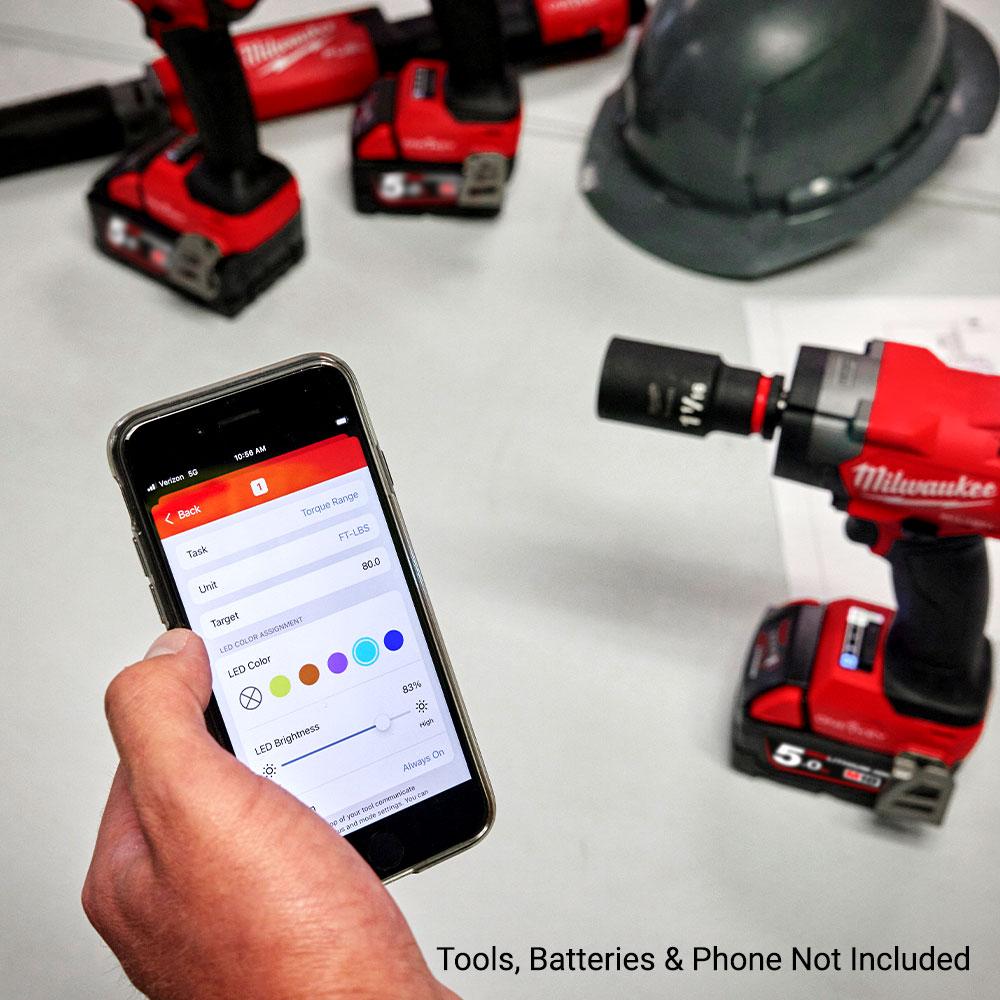 Milwaukee M18ONEFIW2FC120 18V Li-ion Cordless Fuel ONE-KEY 1/2" Drive ...