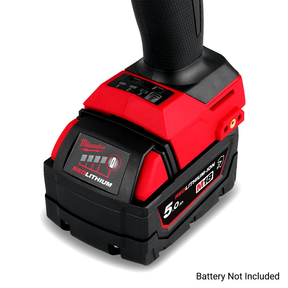 Milwaukee M18FHIW2F120 18V Li-ion Cordless Fuel 1/2" Drive High Torque ...