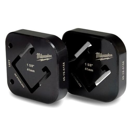 Milwaukee 49160158 41mm x 41mm Single Channel Die Set to Suit 18V Li ...