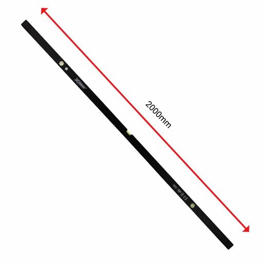 Xtorque XPB200C 2000mm Black Magnetic Milled Spirit Level