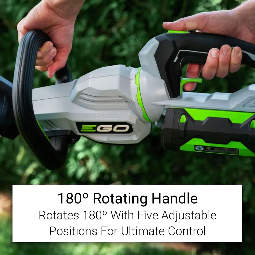 EGO HT2601E 56V 2.5Ah Li-ion POWER+ Cordless Brushless 660mm (26") Hedge Trimmer Combo Kit