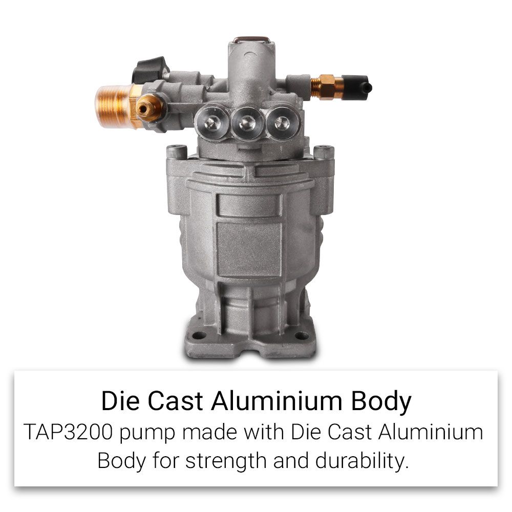 Typhoon TAP3200 3200PSI 3.0-7.5HP Horizontal Axial Piston Pump to Suit ...