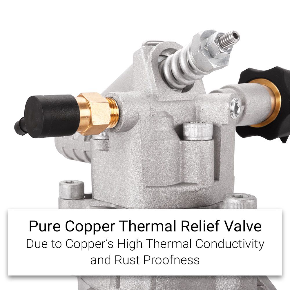 Typhoon TAP3200V 3200PSI 4.5-6.0HP Pressure Washer Vertical Axial Pump