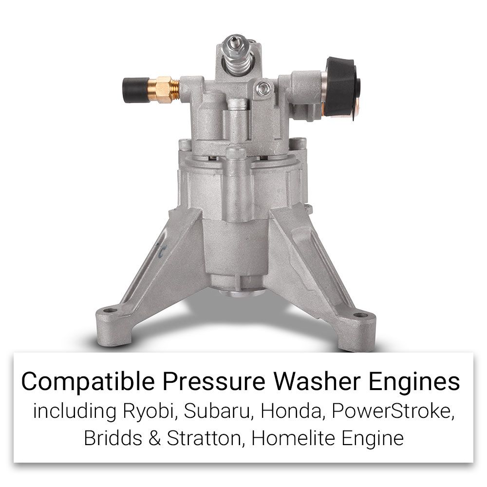 Typhoon TAP3200V 3200PSI 4.5-6.0HP Pressure Washer Vertical Axial Pump