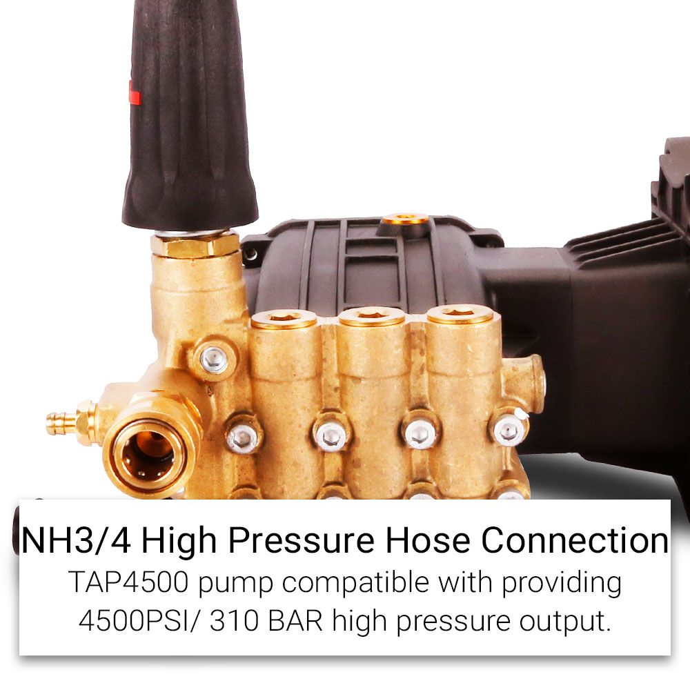 Typhoon TTP4500 4500PSI 13-15HP Pressure Washer Triplex Pump