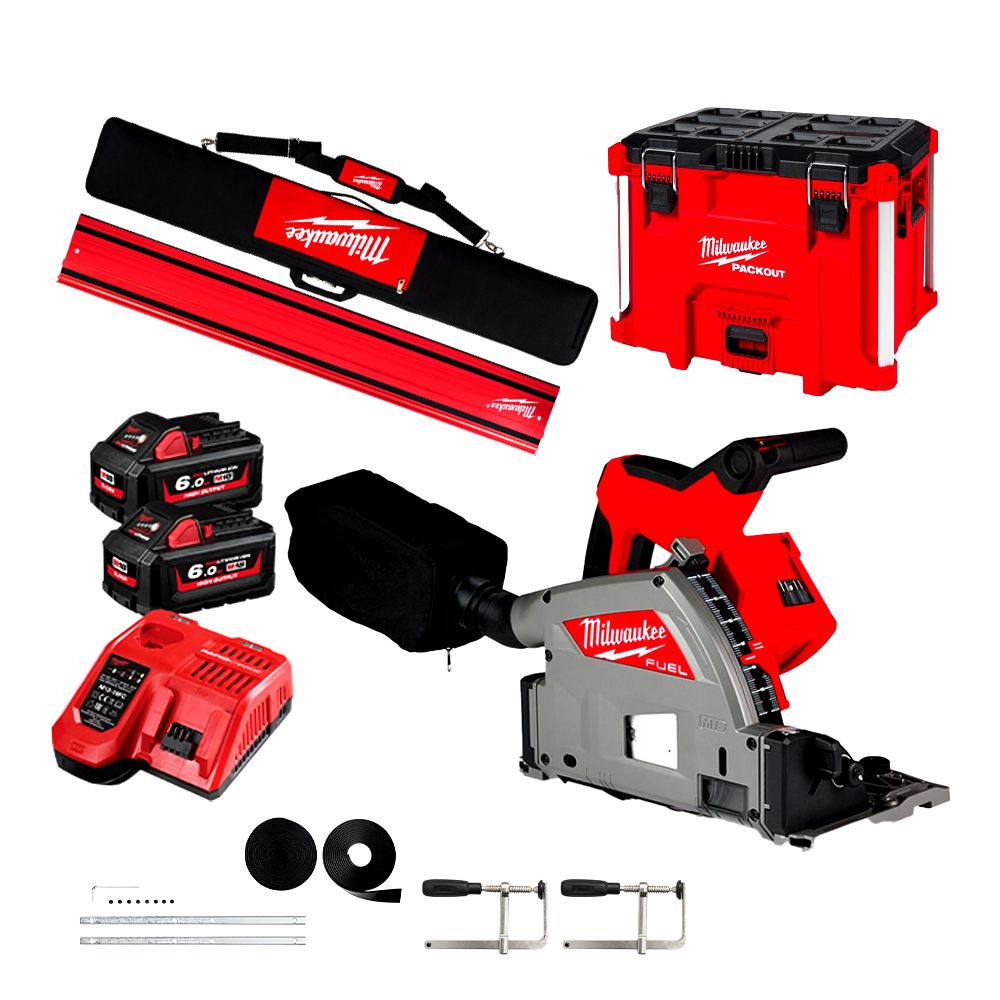 Milwaukee M18FPS55-602P 18V 6.0Ah Li-ion Cordless Fuel 165mm (6-1/2 ...