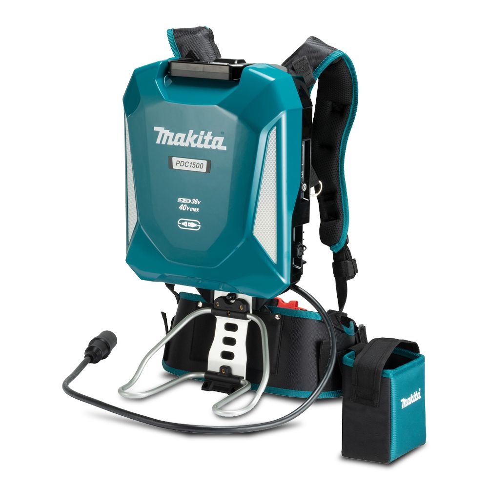 Makita PDC1500A03 36V (18V x 2) Li-ion XGT / LXT Cordless Portable Power Supply Backpack Kit