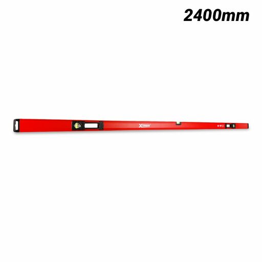 Xtorque XPR200C 2000mm Red Milled Spirit Level