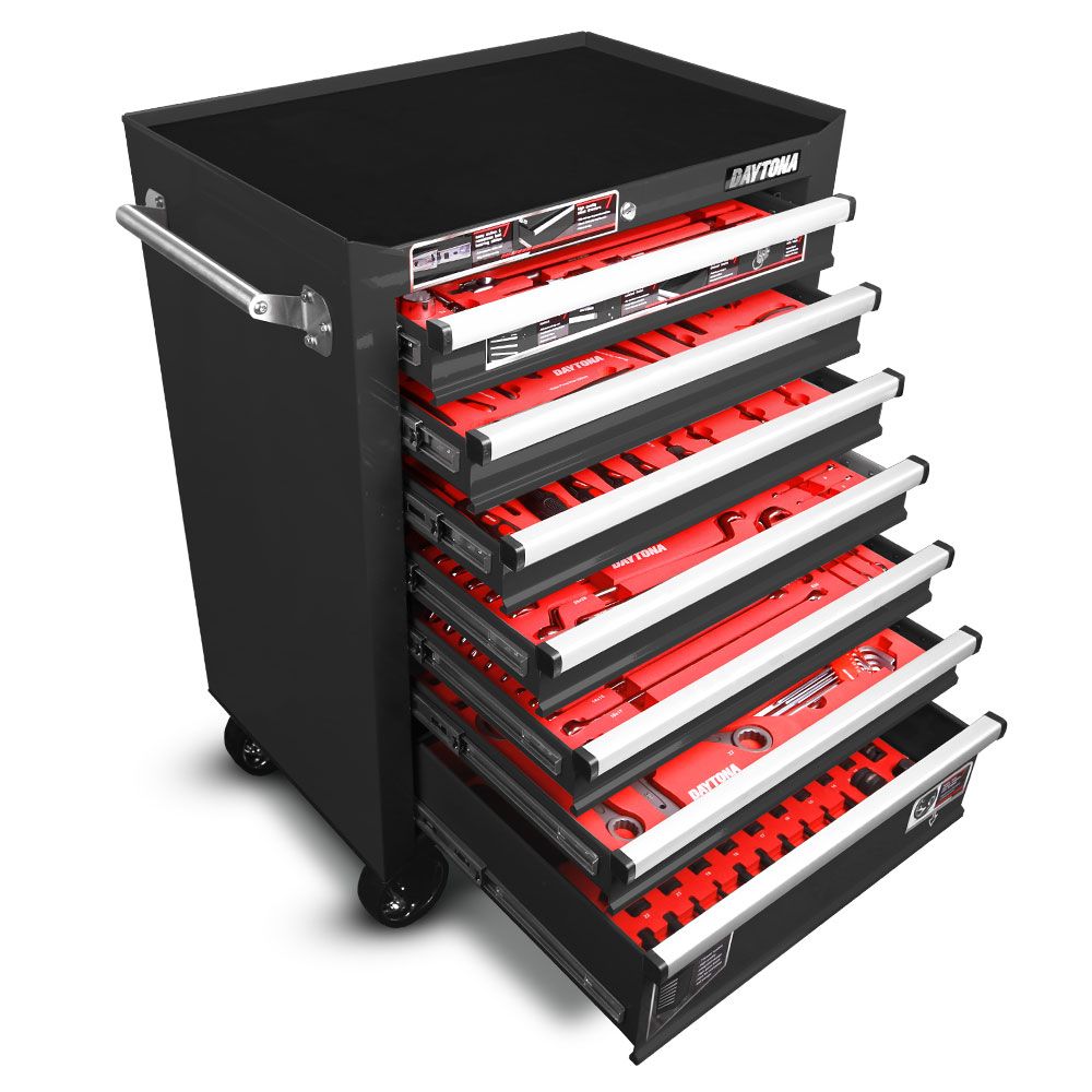 Daytona D237BLACK 236pcs Black Tool Set With 7 Drawer Tool