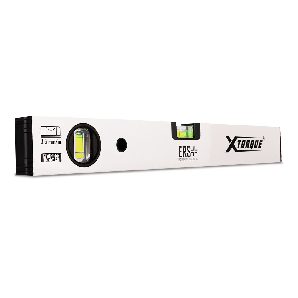 Xtorque XTSL40C 400mm White Low Profile Spirit Level