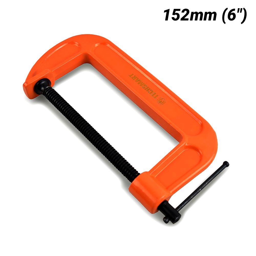 Techsmart TGPGC6 152mm (6") General Purpose G Clamp