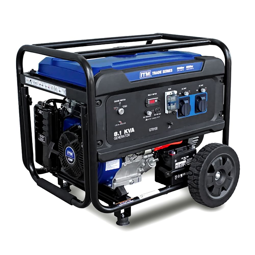 ITM TM510-6500 6500W 15HP 8.1kVA Electric Start Petrol Generator