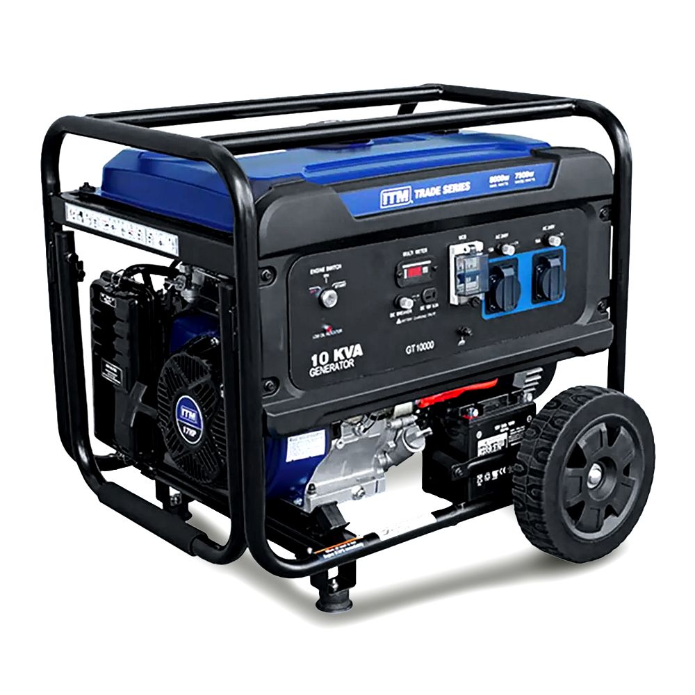 ITM TM510-8000 8000W 17HP 10kVA Electric Start Petrol Generator
