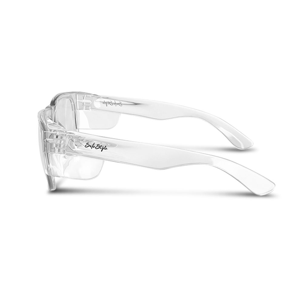 SafeStyle FCCK100 Fushions Kids Clear Frame Clear Lens