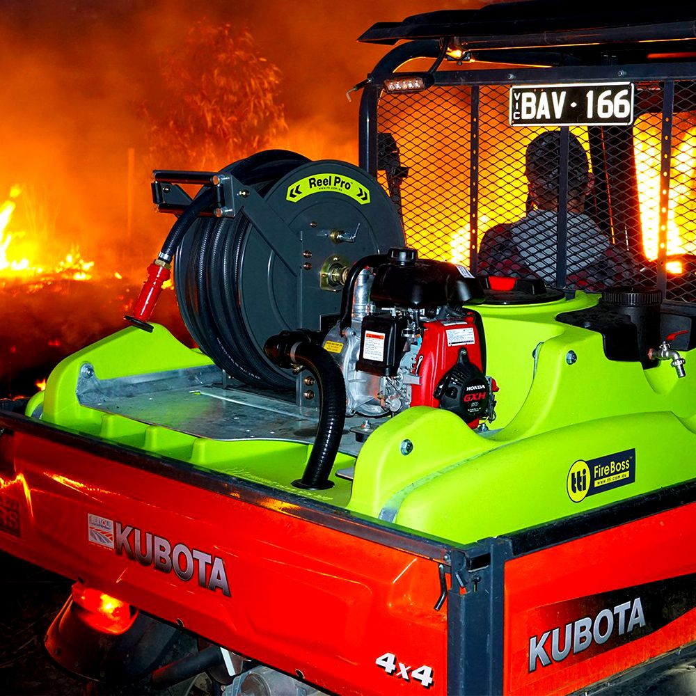 TTi PFD0300LZS 300L FireBoss UTV Fire Fighter Powered By Honda GX50 ...