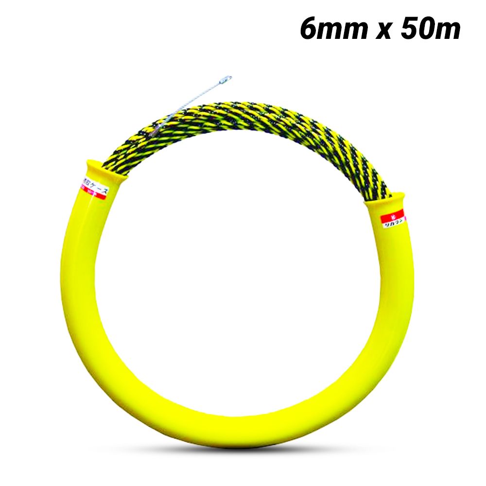 Wattmaster WATMW6050LPH 6mm x 50m PVC Snake Line with Holder
