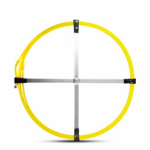 Wattmaster WATMWFR-8D 8m Glow In The Dark Double Wheel Flat Fish Rod