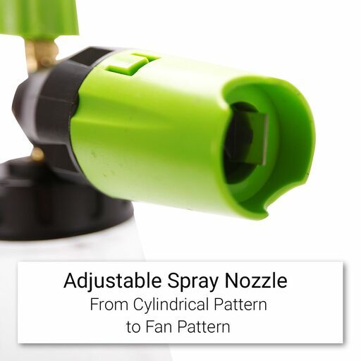 Typhoon TFJN14 1L Adjustable Detergent and Foam Gun with 1/4" Quick ...