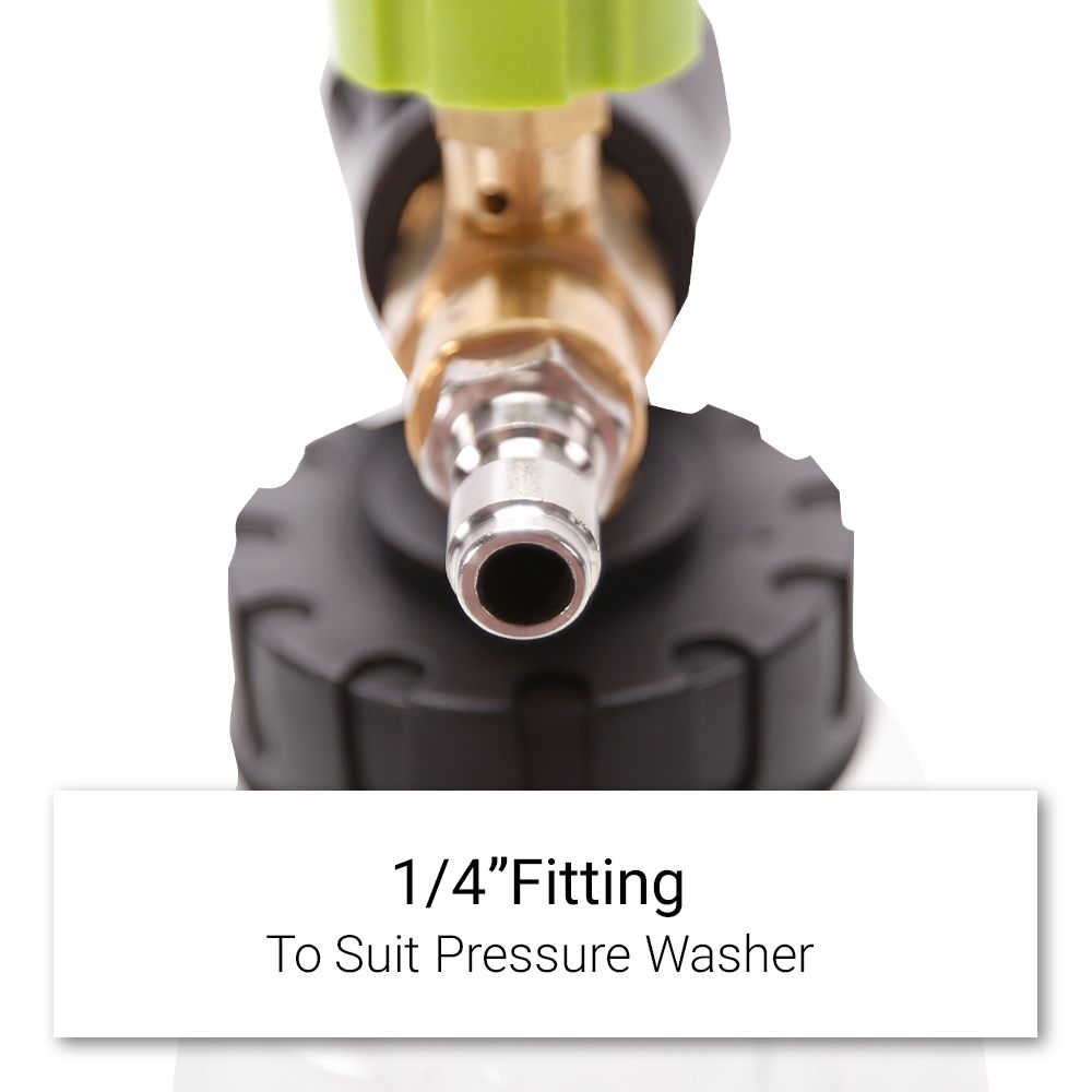 Typhoon TFJN14 1L Adjustable Detergent and Foam Gun with 1/4" Quick ...