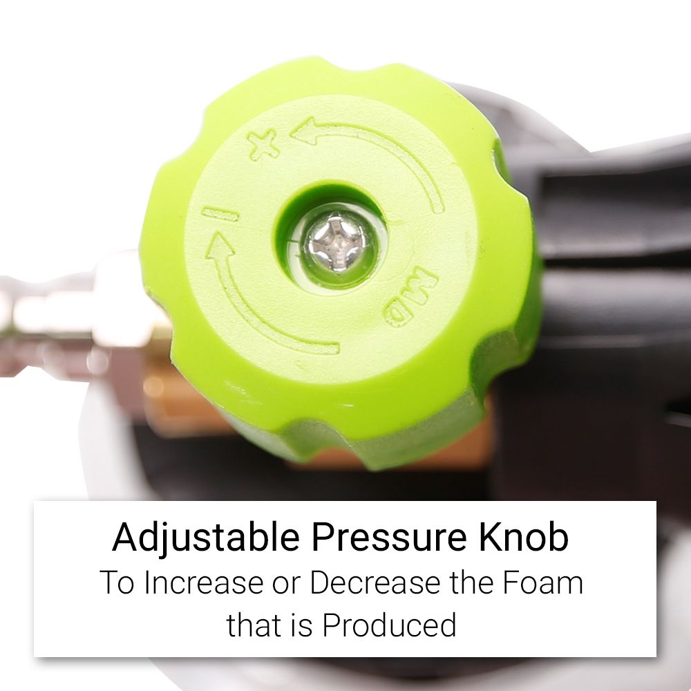 Typhoon TFJN14 1L Adjustable Detergent and Foam Gun with 1/4" Quick ...