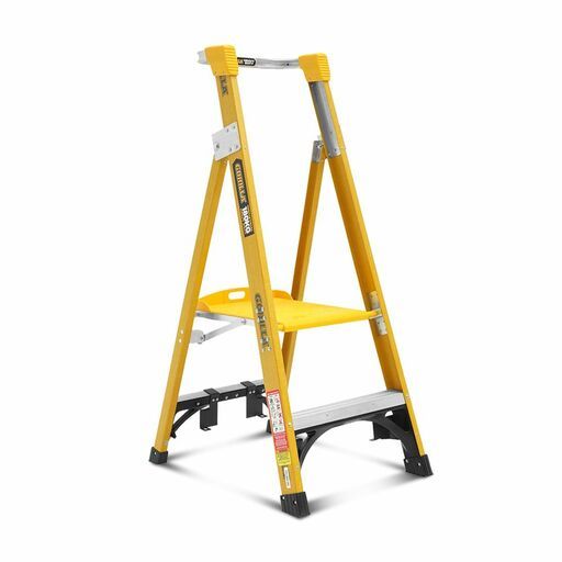 Gorilla FPL002-HD 2-Step 0.6m 180kg Fibreglass Aluminium Industrial ...