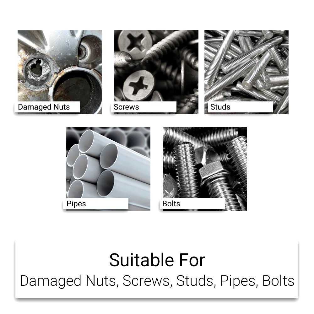 Xtorque XTS6I 6pce 1/4" Drive Imperial Damaged Bolt & Screw Twist ...