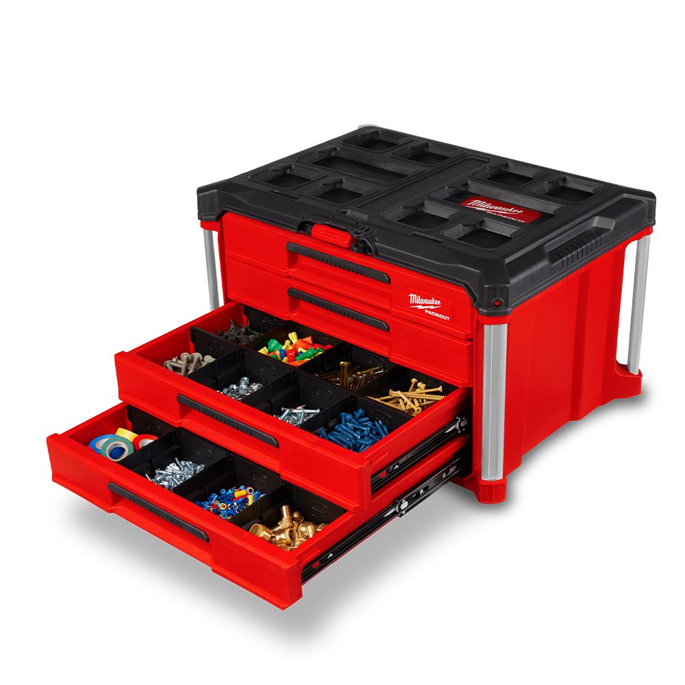 Milwaukee 48228444 PACKOUT 4 Drawer Tool Box