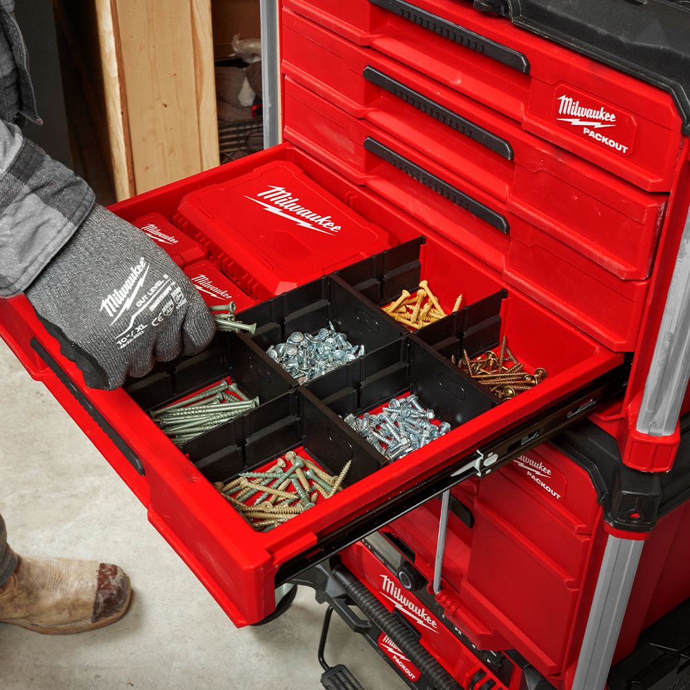 Milwaukee 48228444 PACKOUT 4 Drawer Tool Box
