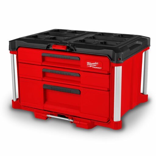 Milwaukee 48228447 PACKOUT 3 Drawer Tool Box