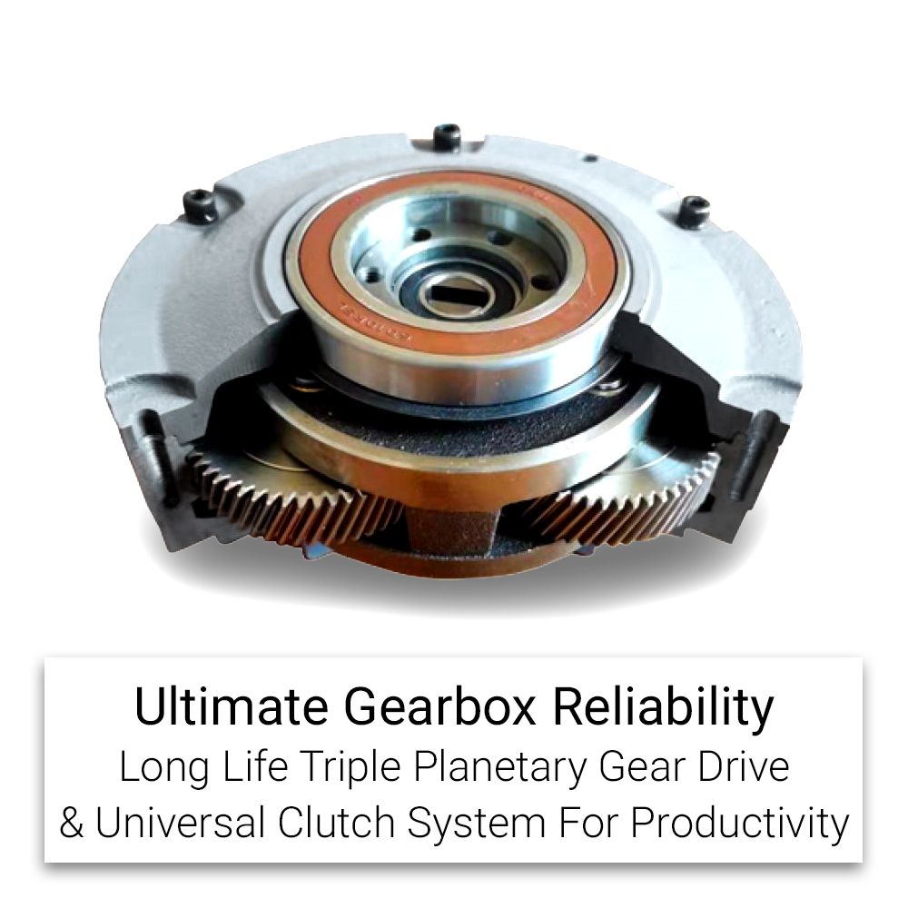 Polivac SV25GEN2SUPERVAC 400mm (15.7") 1.1kW 50hz 4 Pole Slow Speed ...