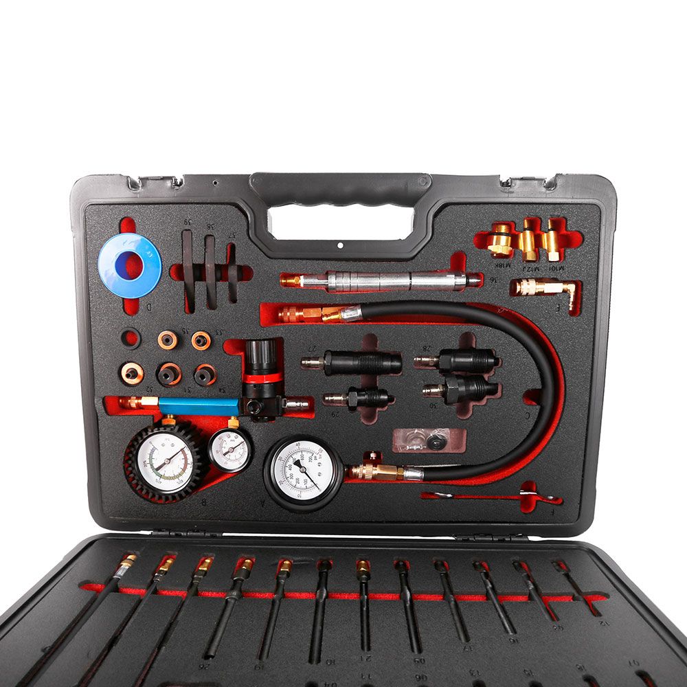 Daytona DCLT46 46pce Petrol & Diesel Engine Compression & Leakage Test Kit