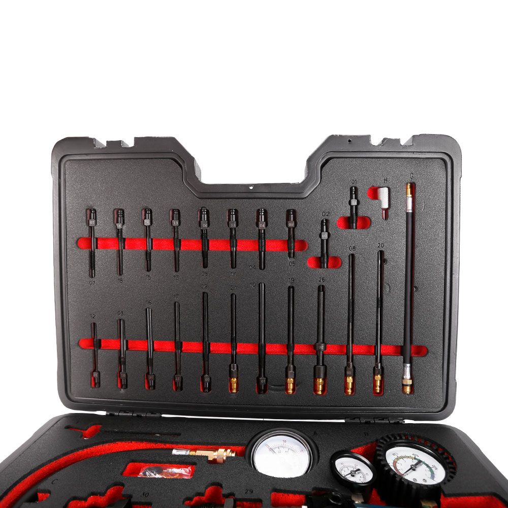 Daytona DCLT46 46pce Petrol & Diesel Engine Compression & Leakage Test Kit