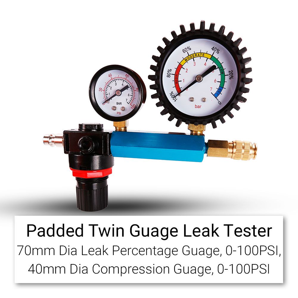 Daytona DCLT46 46pce Petrol & Diesel Engine Compression & Leakage Test Kit