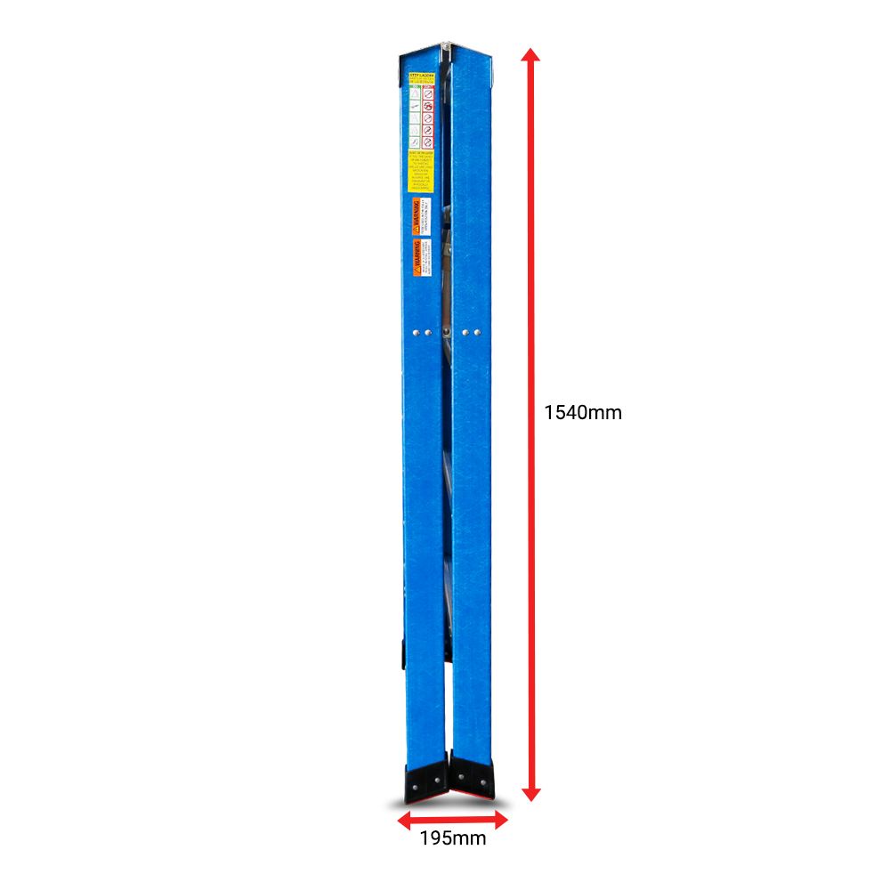 Climbrite CDSTEP4 1.5m 4-Step Fibreglass Double Sided Ladder