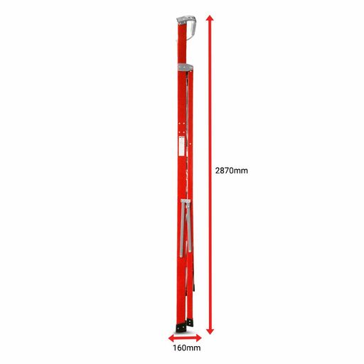 Climbrite CSTEP6ECO 1.8m 6-Step Fibreglass Platform Ladder