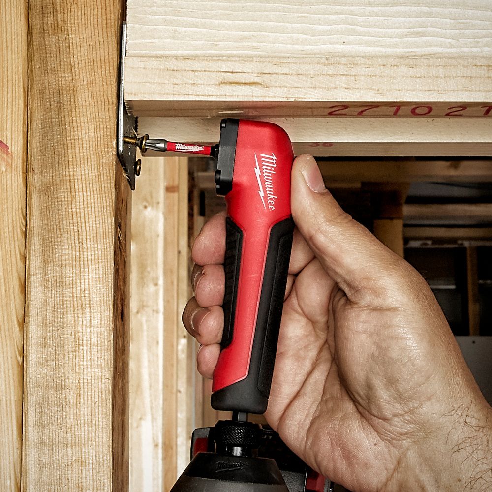 Milwaukee 48323390 10pce SHOCKWAVE Right Angle Adapter