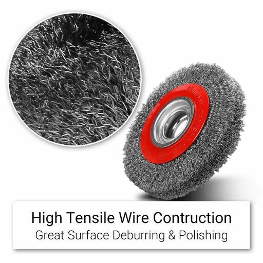 Xtorque XSW150 150mm Steel Crimp Wire Wheel