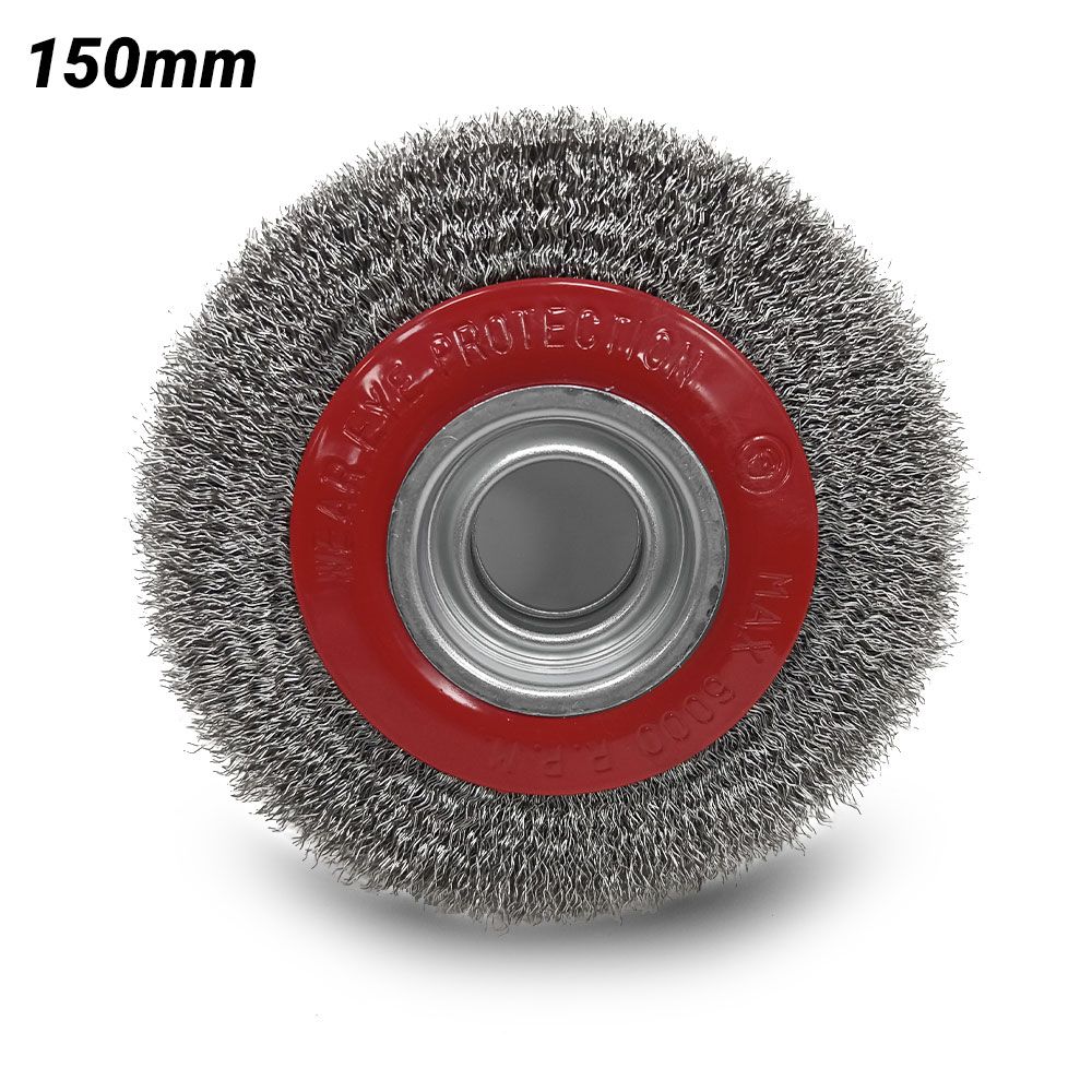 Xtorque XSW150 150mm Steel Crimp Wire wheel